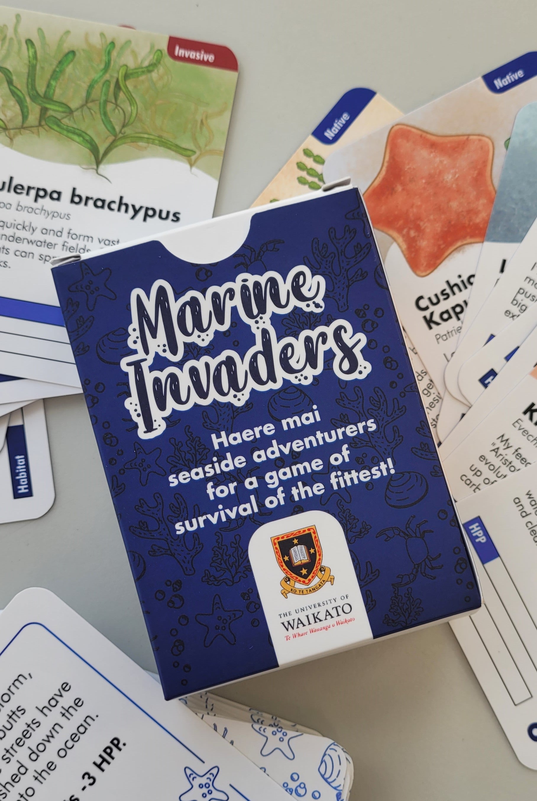 Marine Invaders The Card Game
