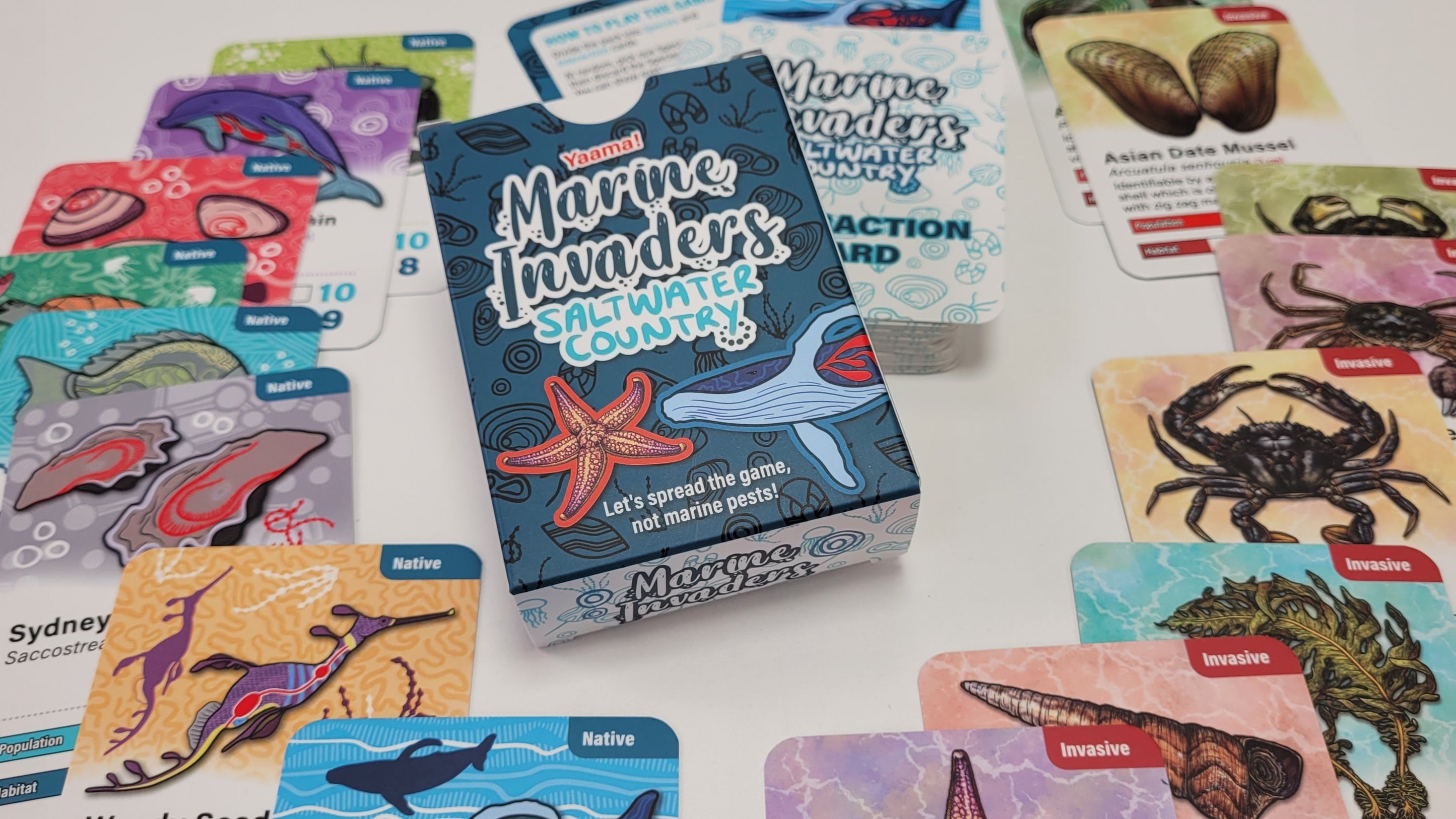 Marine Invaders The Card Game